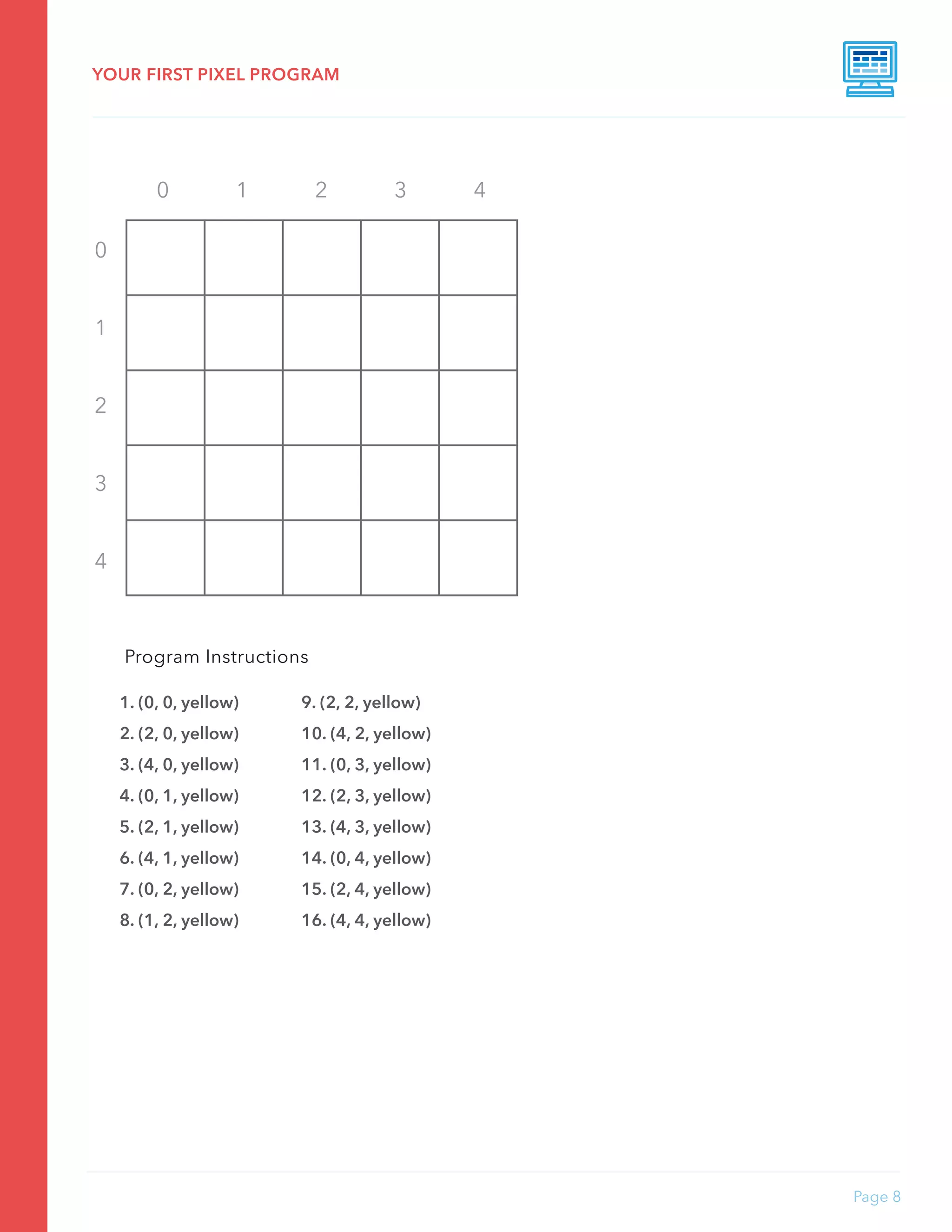 Coding - Pixel Art | PDF