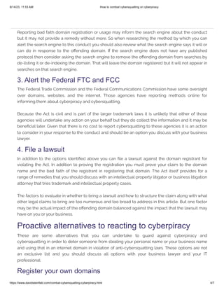 How to combat cybersquatting or cyberpiracy.pdf