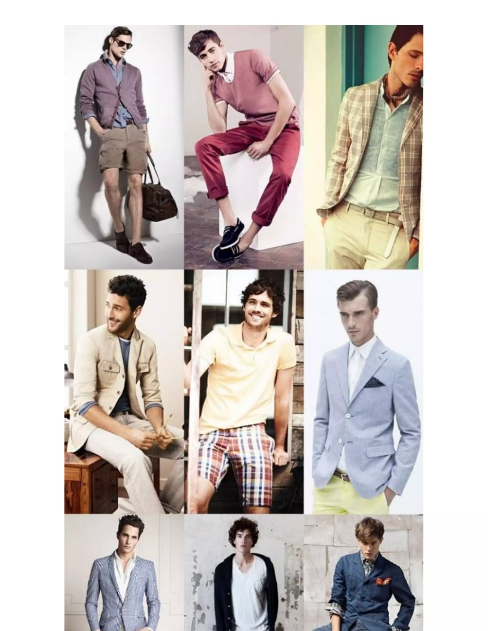 How to combine colors in men's clothing | PDF