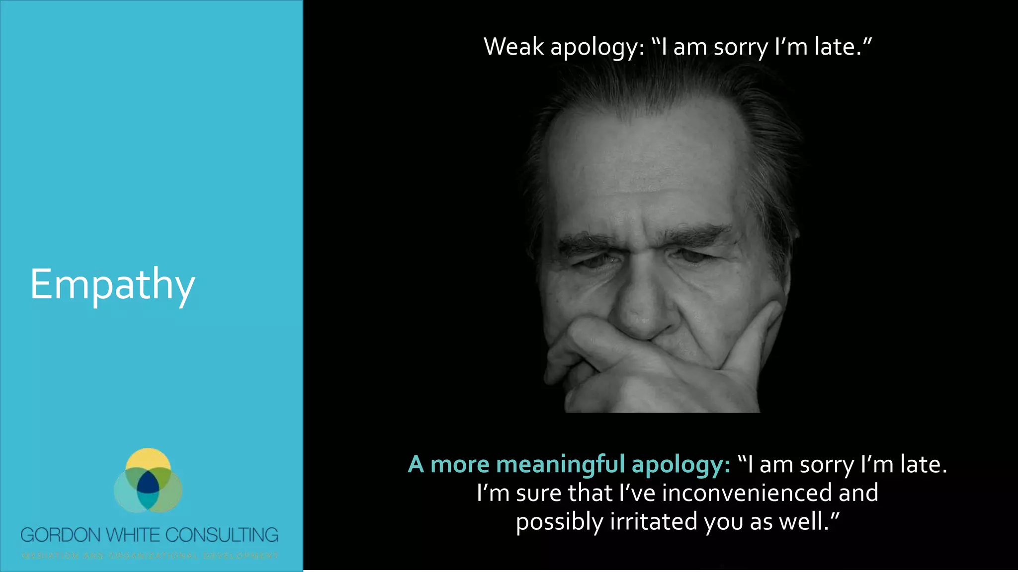 How to Communicate a Strong and Meaningful Apology | PPTX
