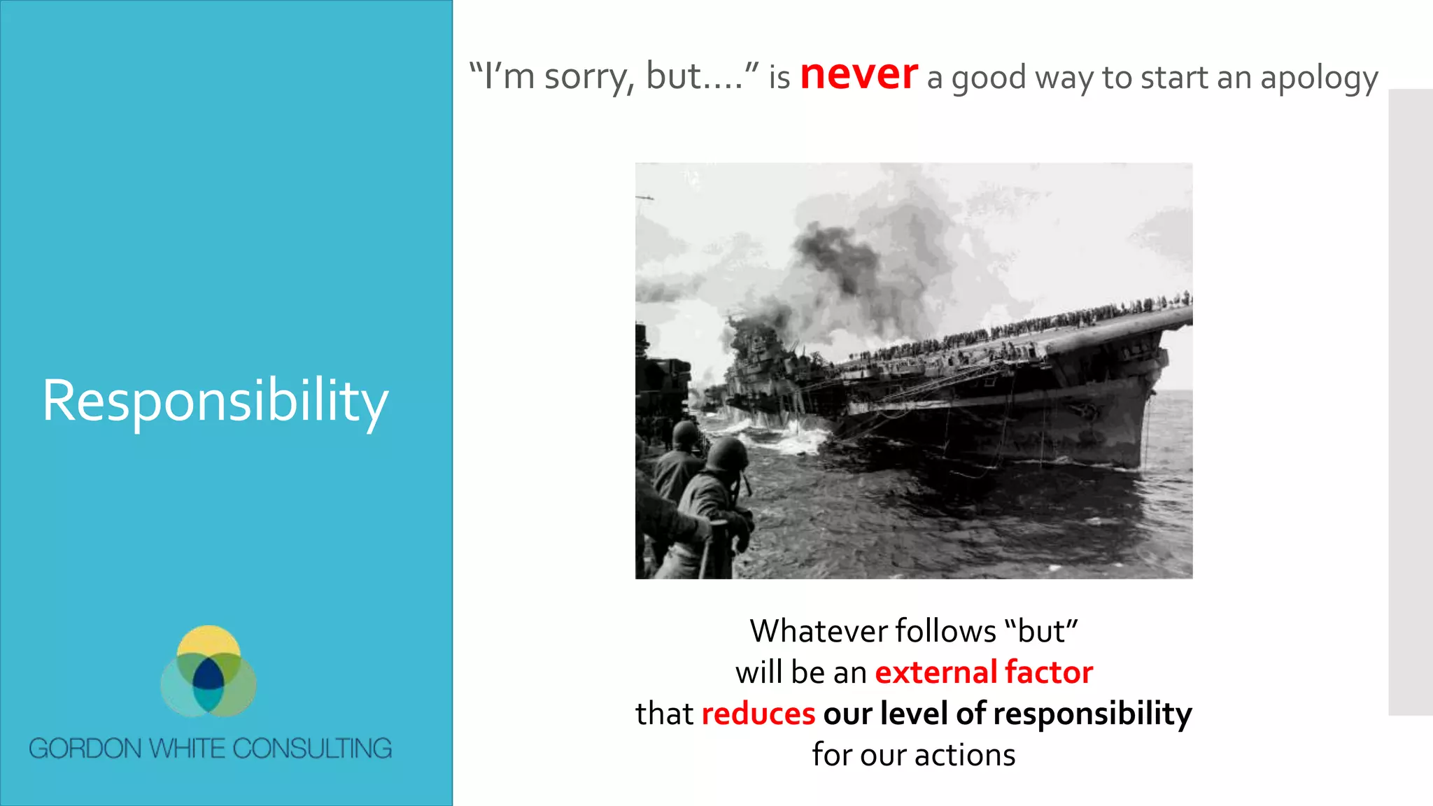 How to Communicate a Strong and Meaningful Apology | PPTX