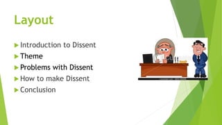 How to communicate dissent at work | PPTX