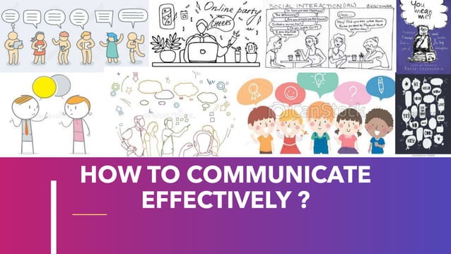 How to Communicate Effectively | PPTX