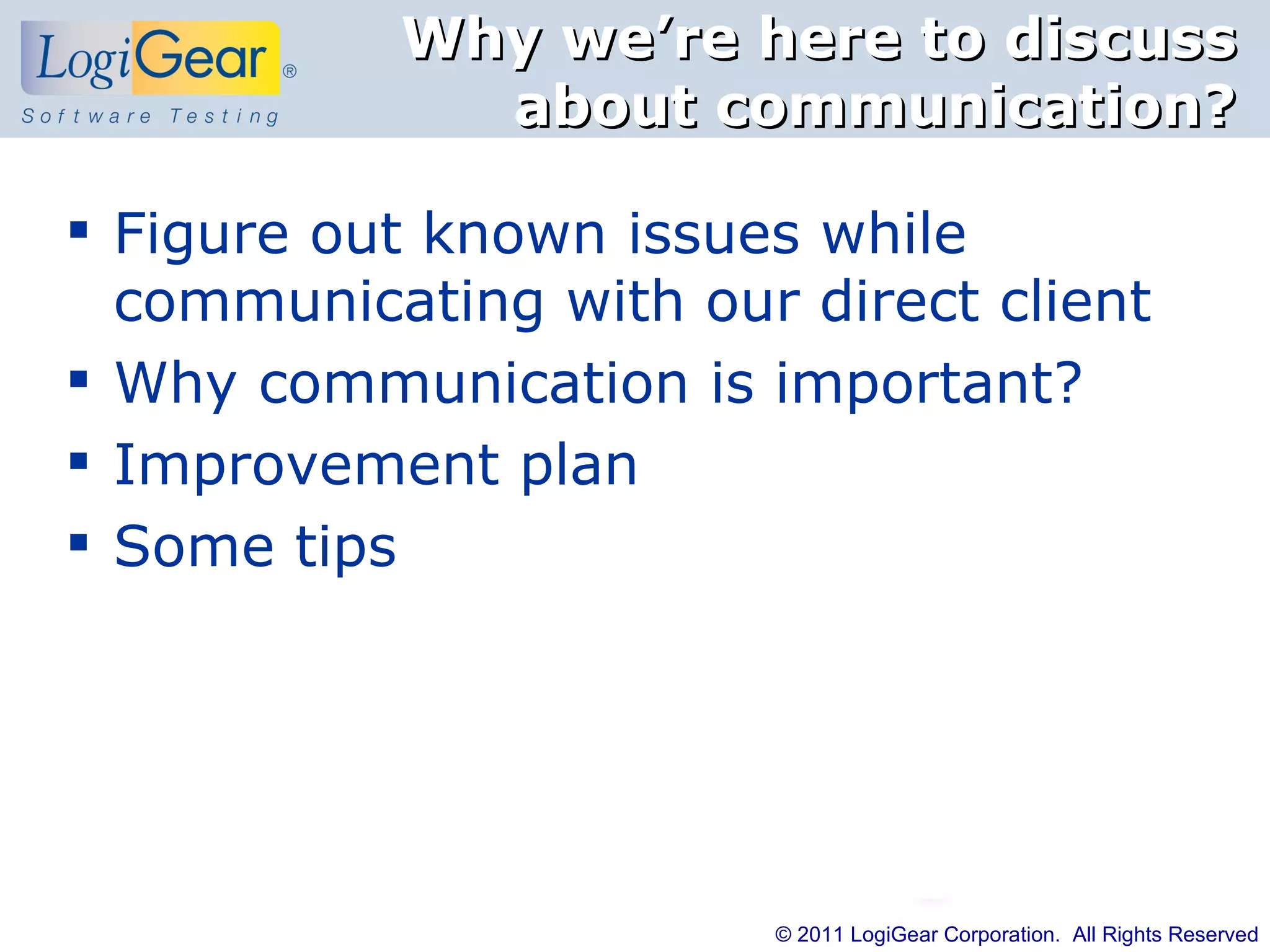 How to communicate with client effectively | PPT
