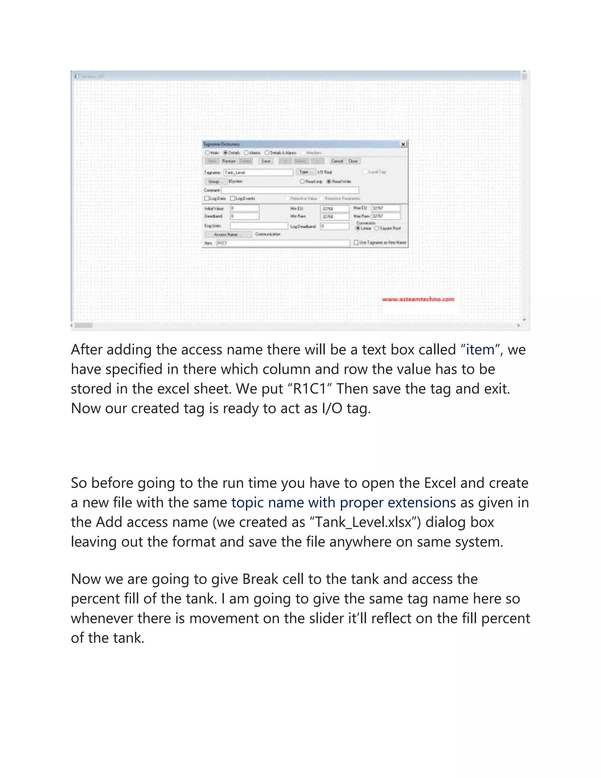 How to Communicate with Excel from Intouch SCADA | DOCX | Computing | Technology & Computing