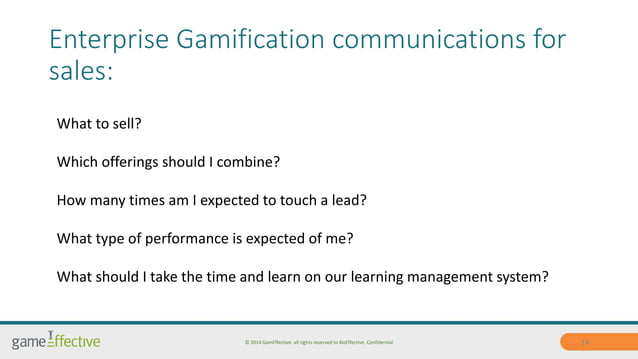How to communicate your enterprise gamification project