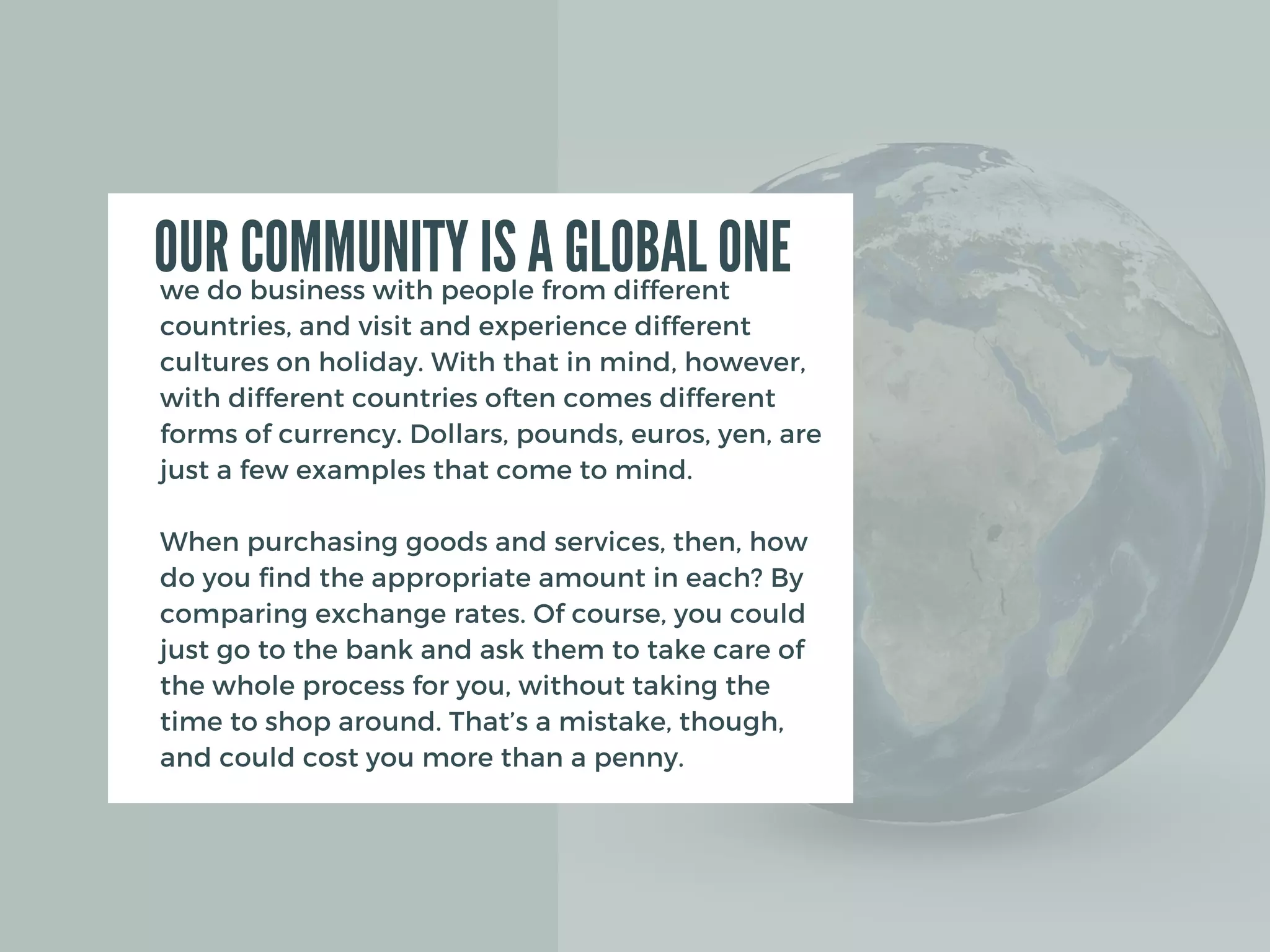 How to Compare Currency Exchange Rates | PDF