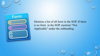 How to compile sop | PPT