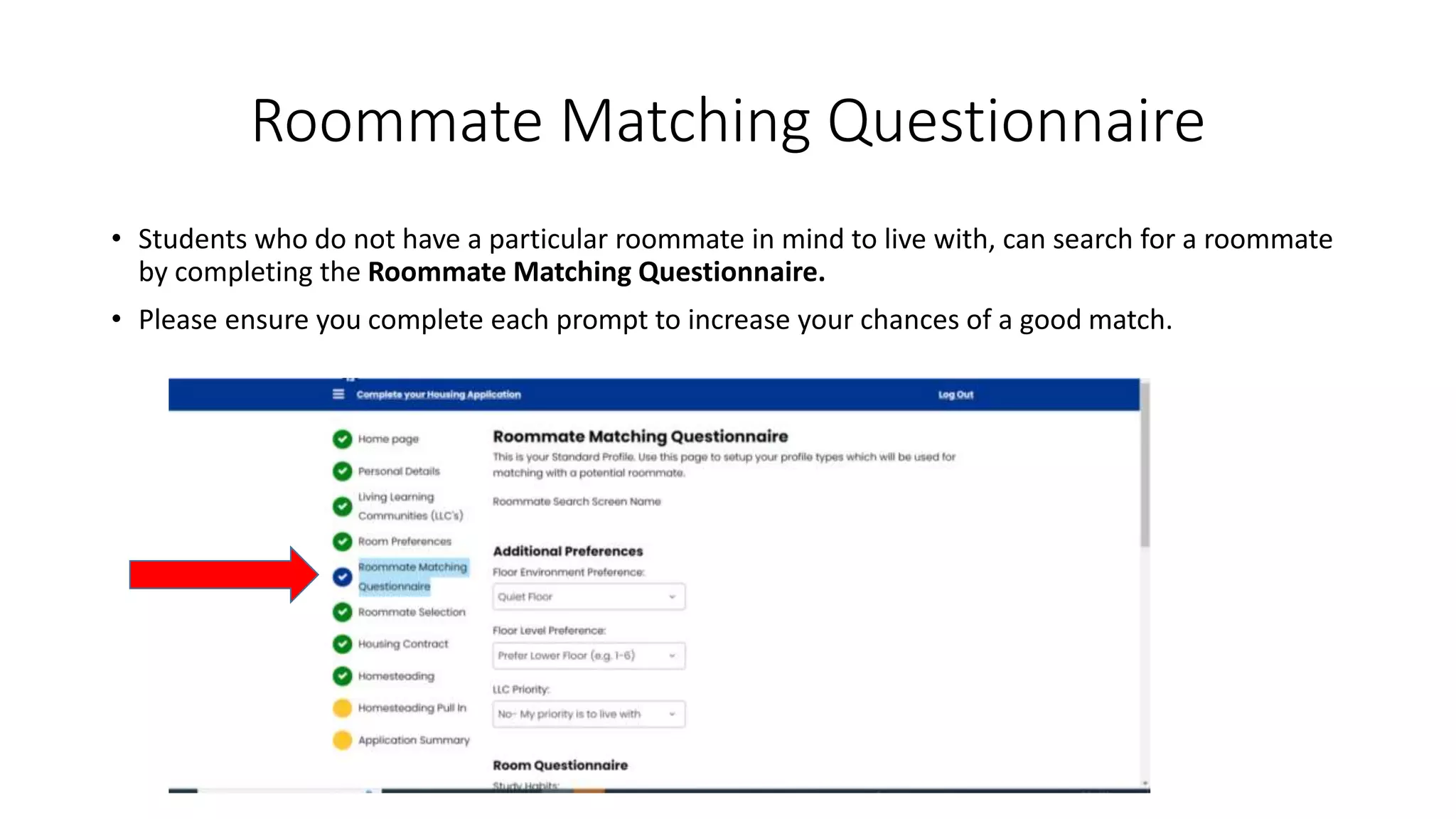 How to Complete a Housing Application | PPTX