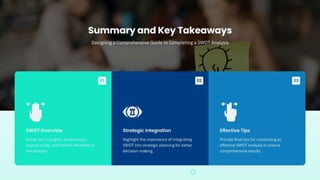 How to Complete a SWOT Analysis: A Step-by-Step Guide | PPT