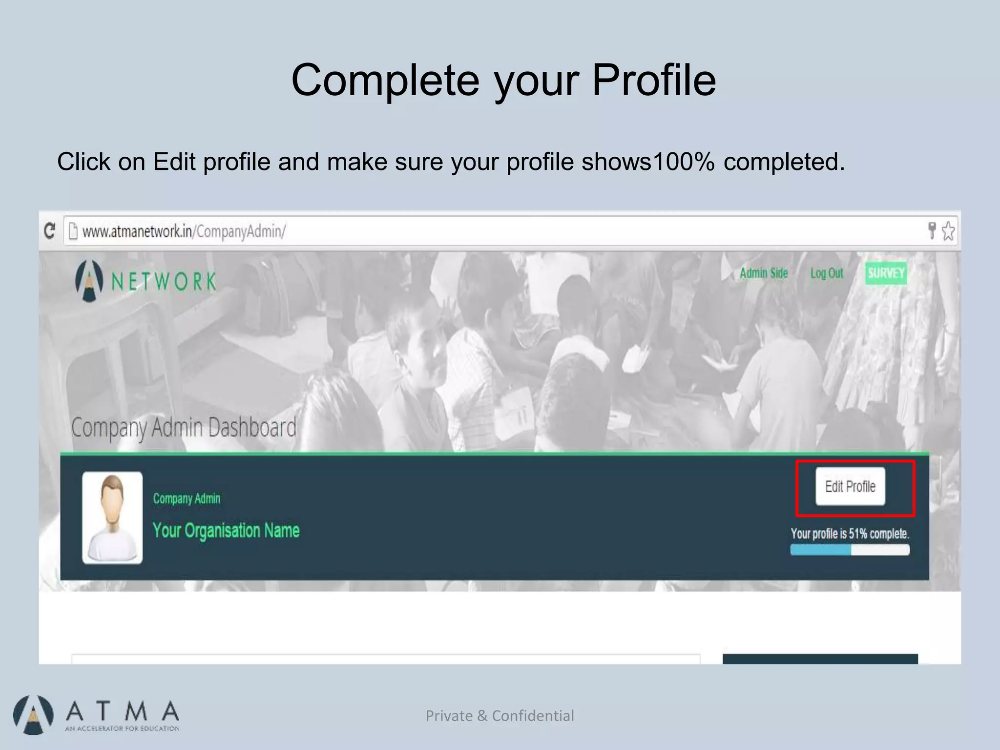 How to complete your profile | PPT