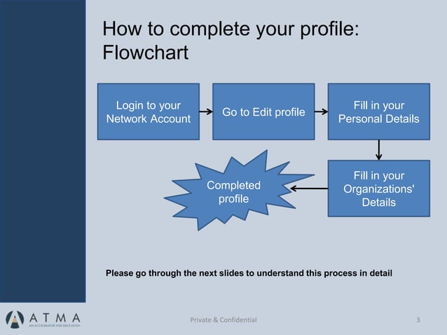 How to complete your profile | PPTX
