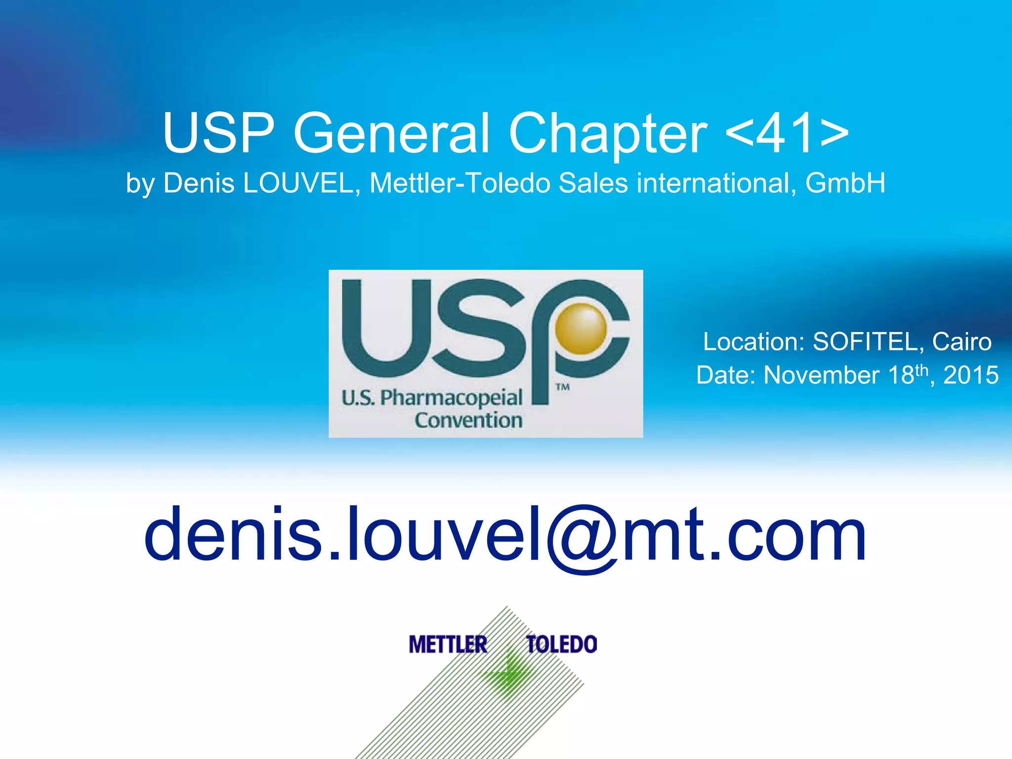 How to Comply with the new USP41 Standard.pdf