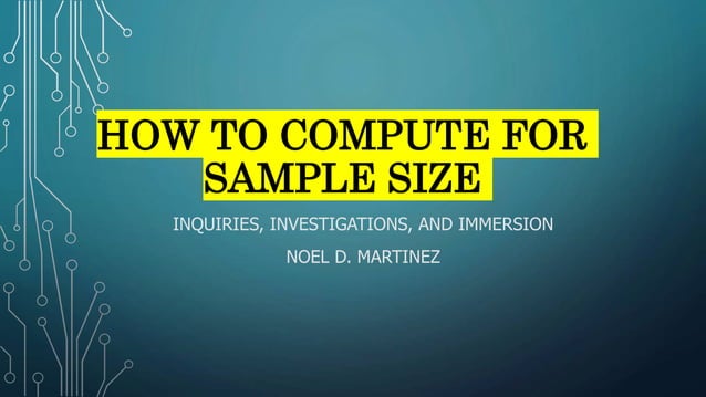 How to compute for sample size.pptx