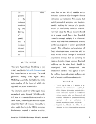 How to conduct Agent Based Modelling In Economics for your PhD ...