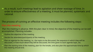 How to Conduct a Meeting online and offline | PPTX