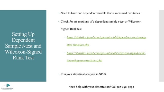 How to Conduct and Interpret Tests of Differences | PPT