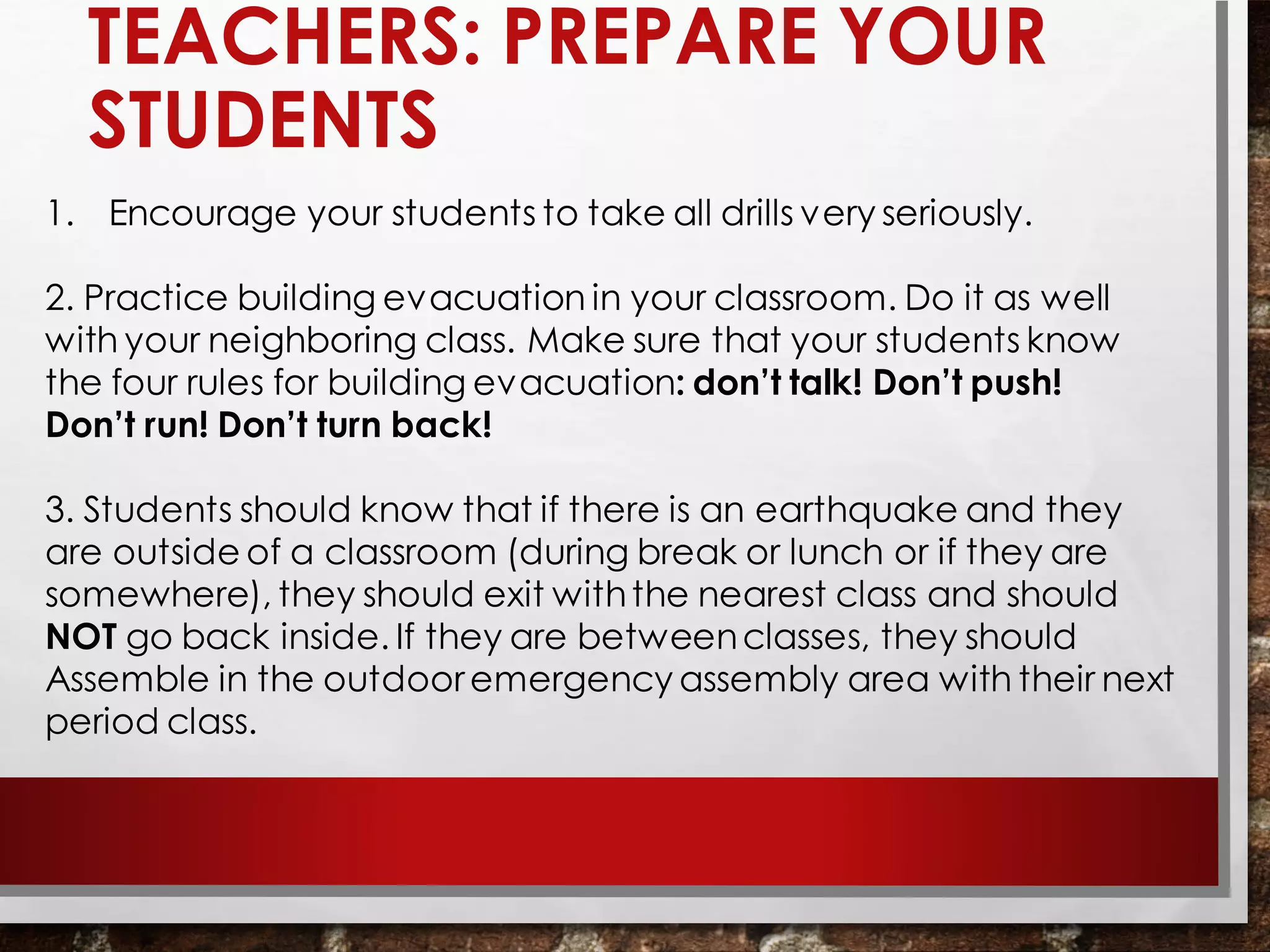 How to conduct an earthquake drill in school.pdf