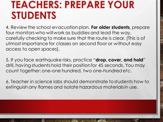 How to conduct an earthquake drill in school.pdf
