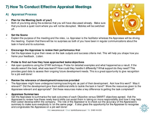 Conducting Effective Appraisal Meetings A Guide For Managers conducting-effective-appraisal-meetings-a-guide-for-managers