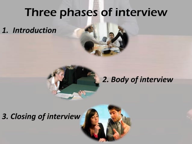 How to conduct an interview | PDF