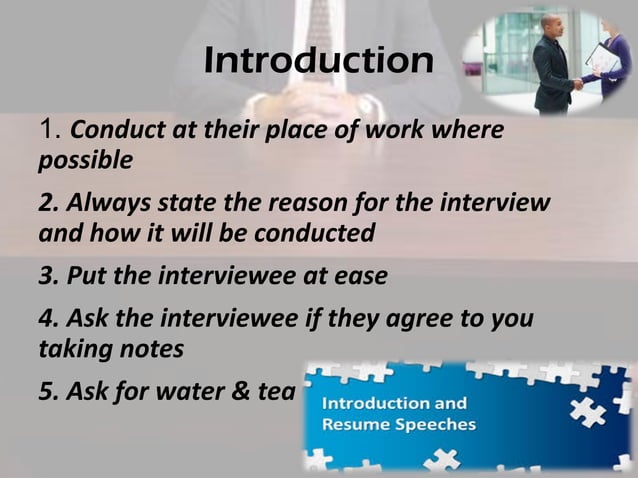 How to conduct an interview | PDF