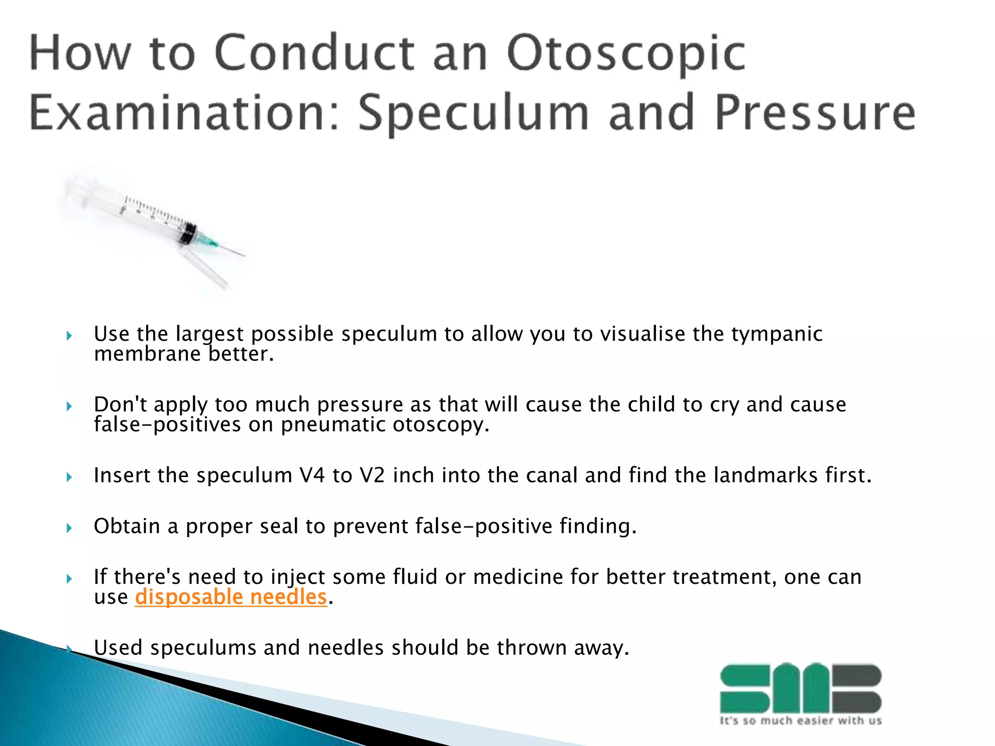 How to Conduct an Otoscopic Examination | PPTX