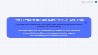 How to Conduct a Service Gap Analysis for Your Business | PDF