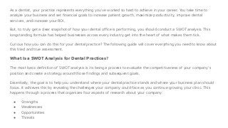 How To Conduct A SWOT Analysis On Your Dental Practice.pdf