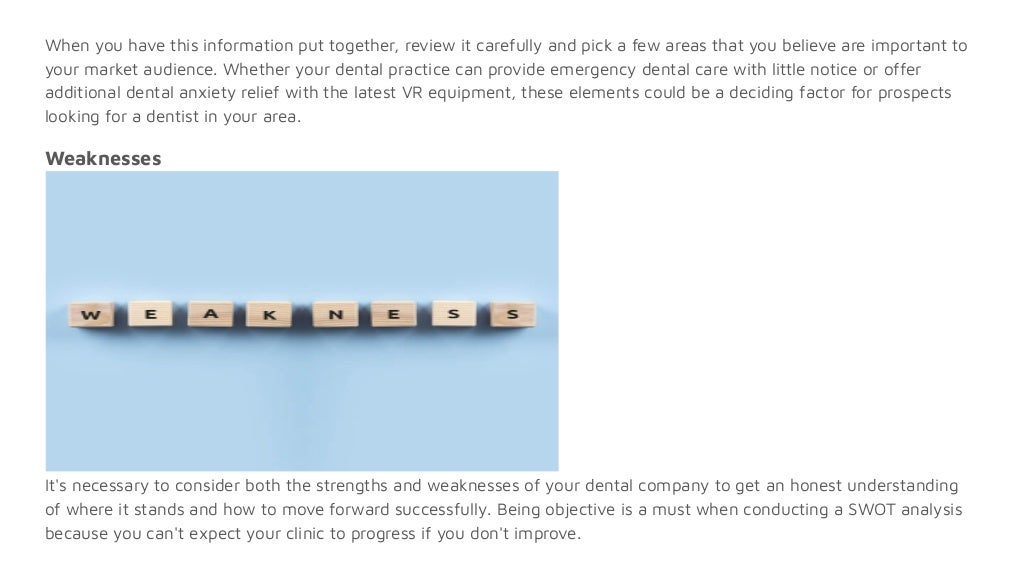How To Conduct A SWOT Analysis On Your Dental Practice.pdf