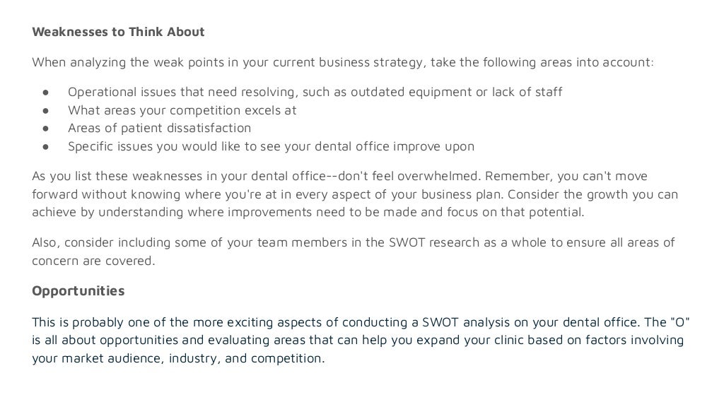 How To Conduct A SWOT Analysis On Your Dental Practice.pdf
