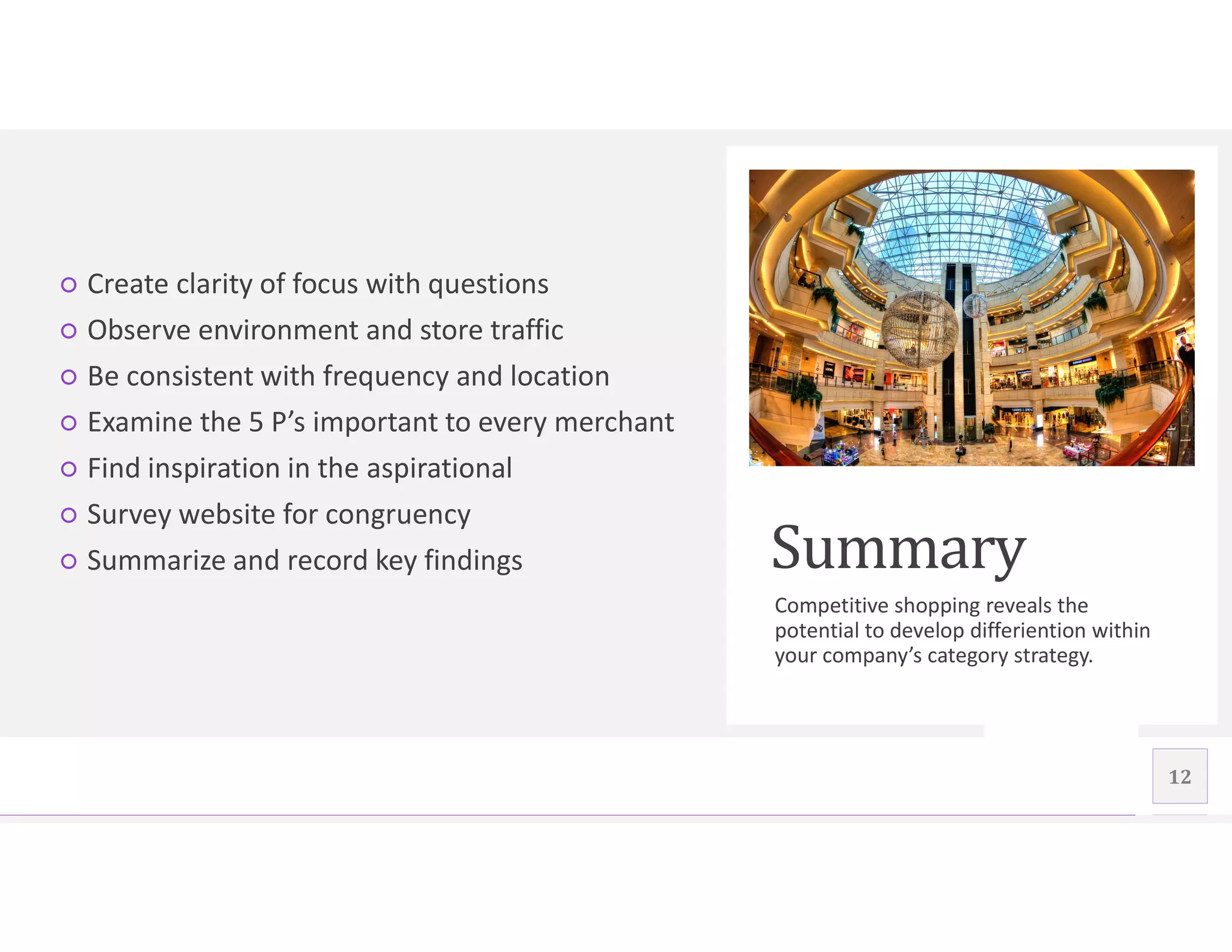 How to Conduct Comp Shop | PDF
