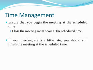 How to conduct effective meeting | PPTX