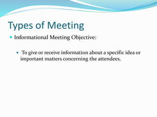 How to conduct effective meeting | PPTX