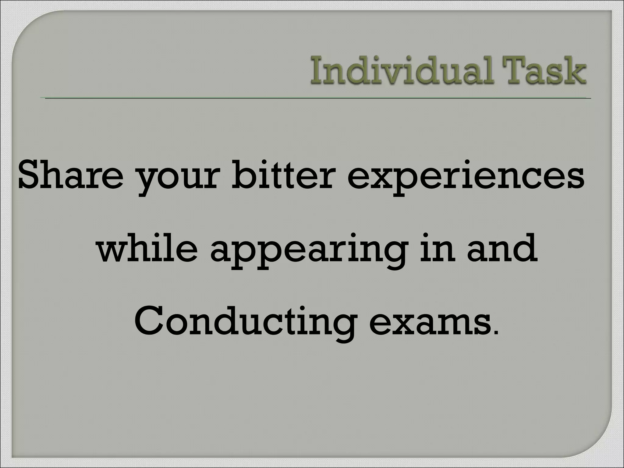 How to conduct exam | PPT