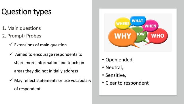 How to conduct in depth interview | PPTX