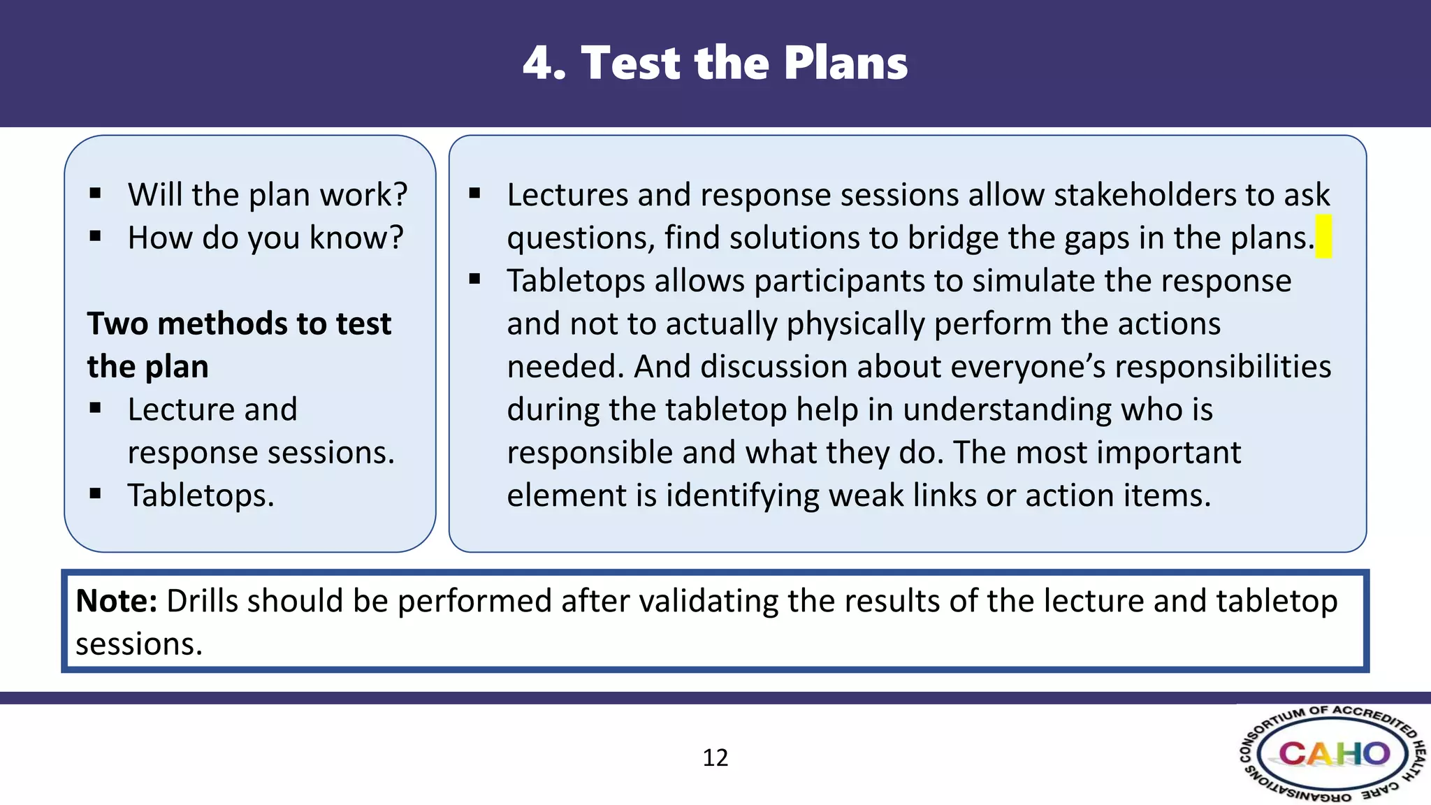 Mock Drills in Hospitals- How to conduct mock drills? | PPTX