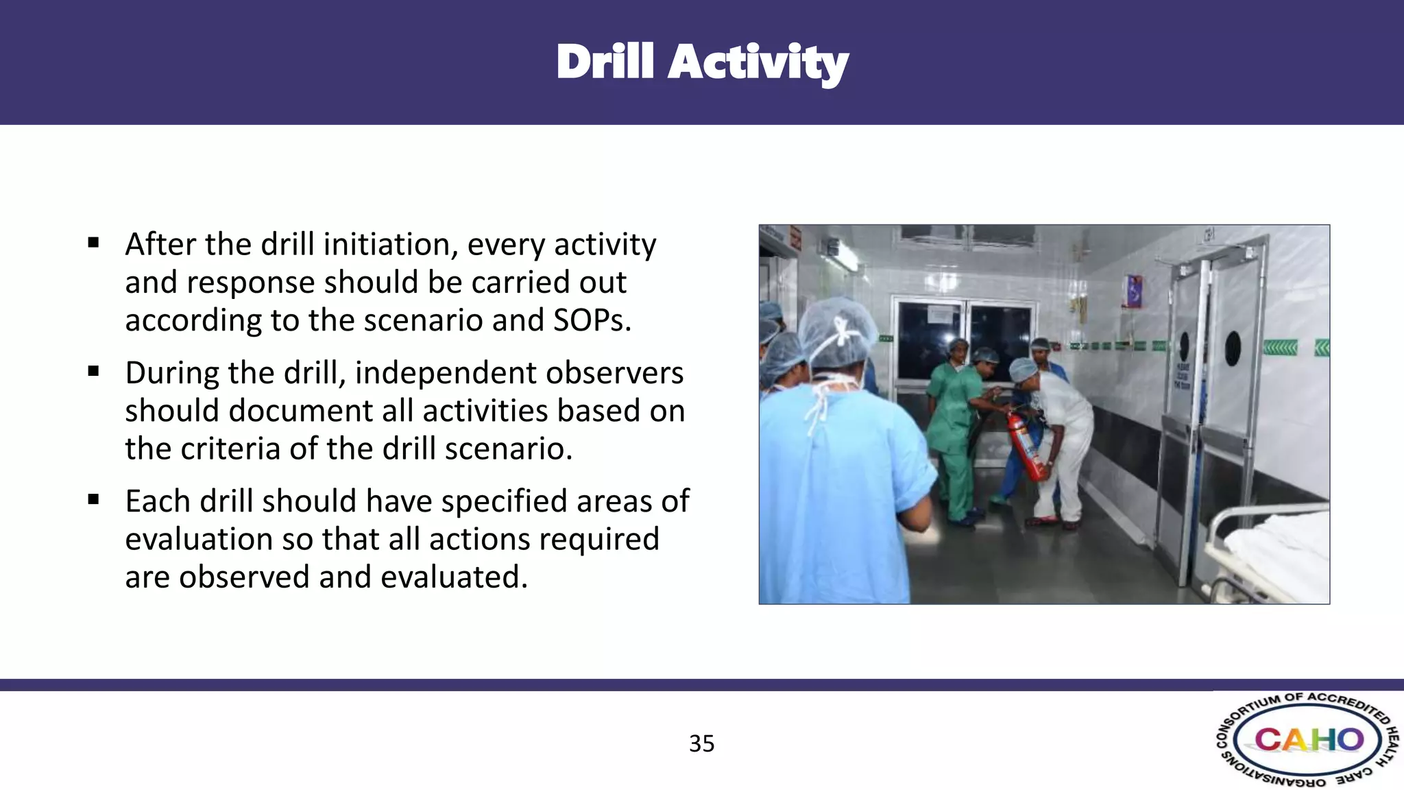 Mock Drills in Hospitals- How to conduct mock drills? | PPTX