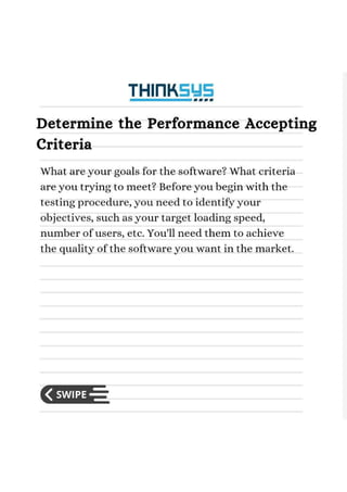 How To Conduct Performance Testing Pdf
