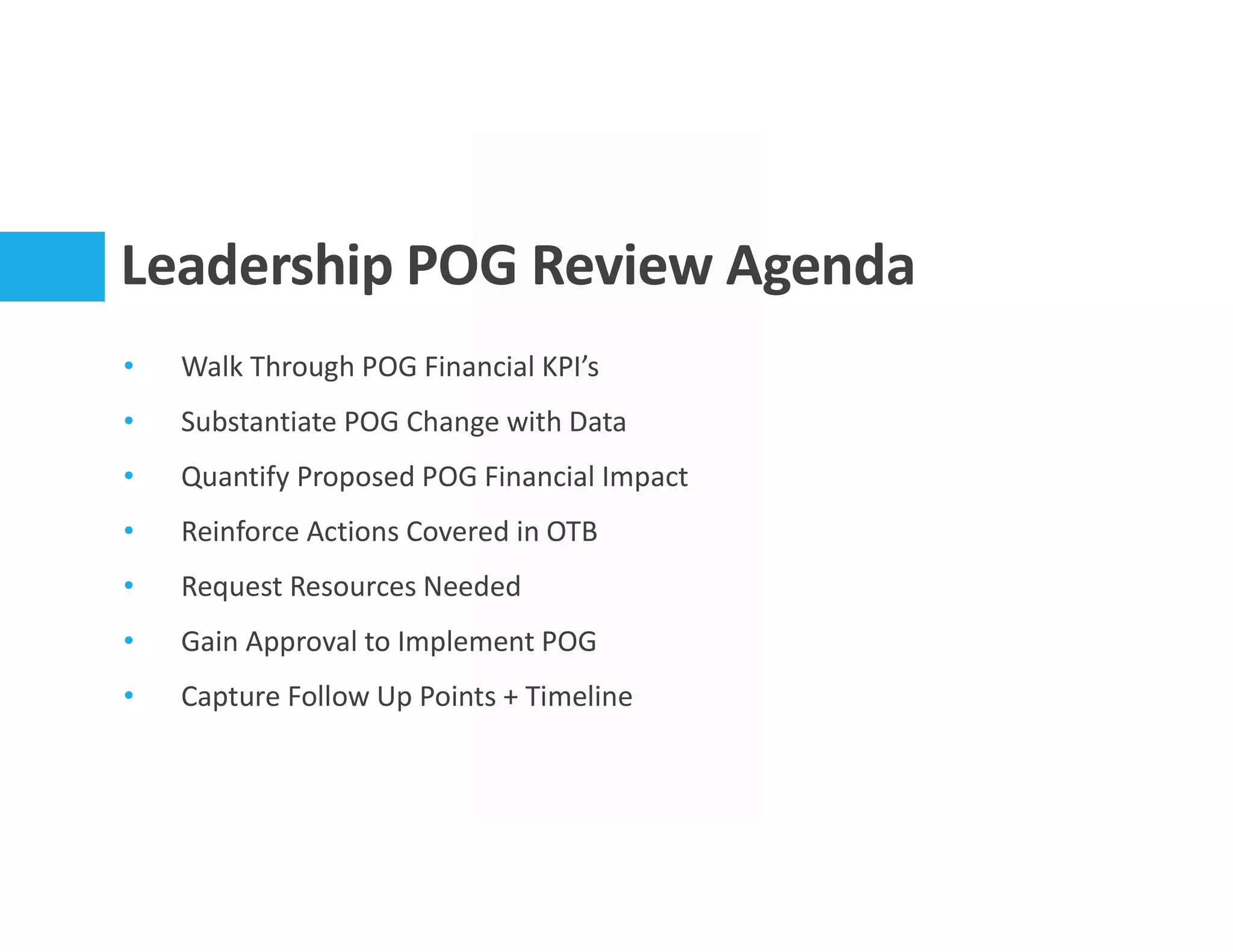 How to Conduct Plan-O-Gram (POG) Review | PDF
