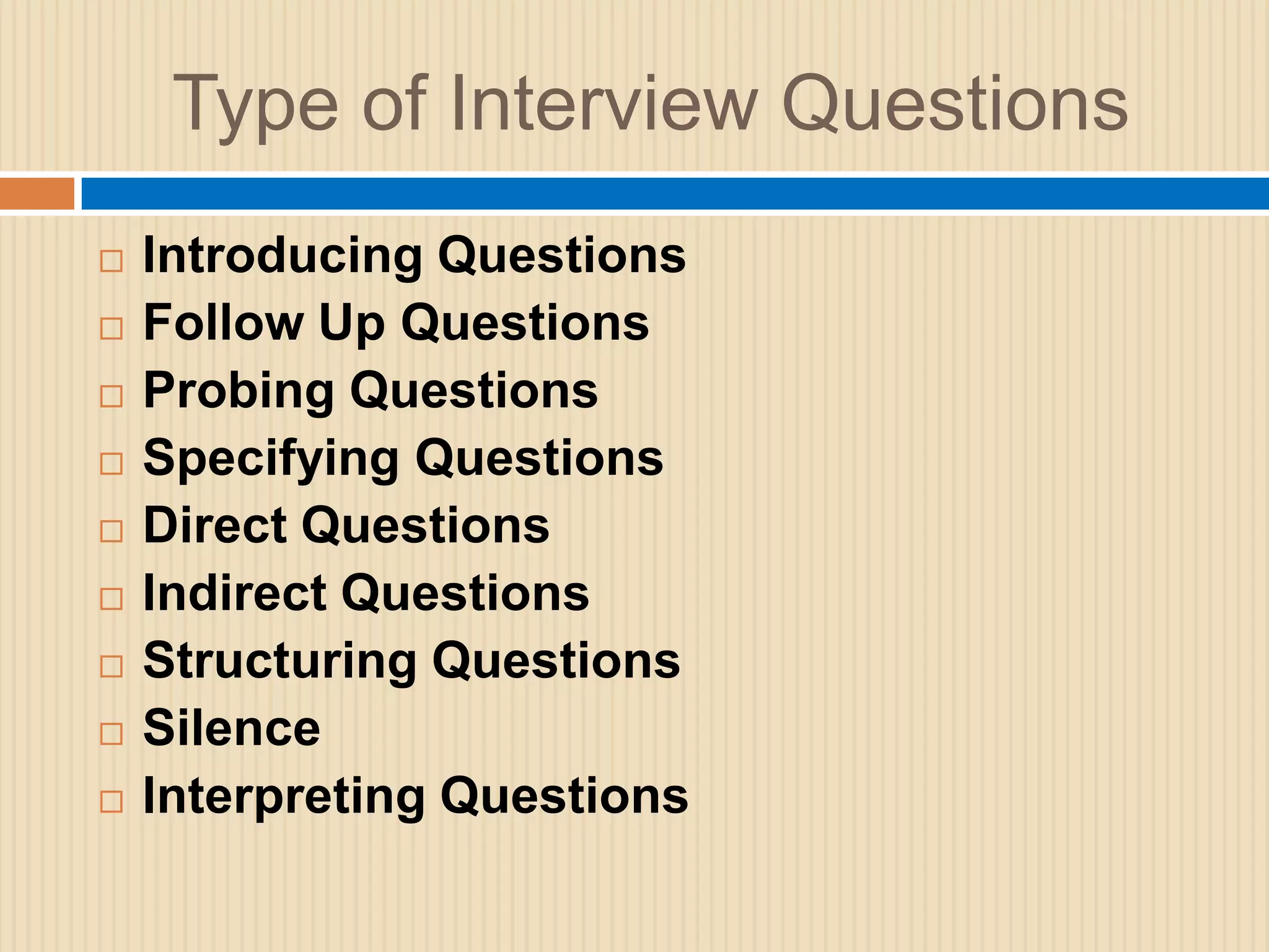 How to conduct qualitative interviews | PPTX