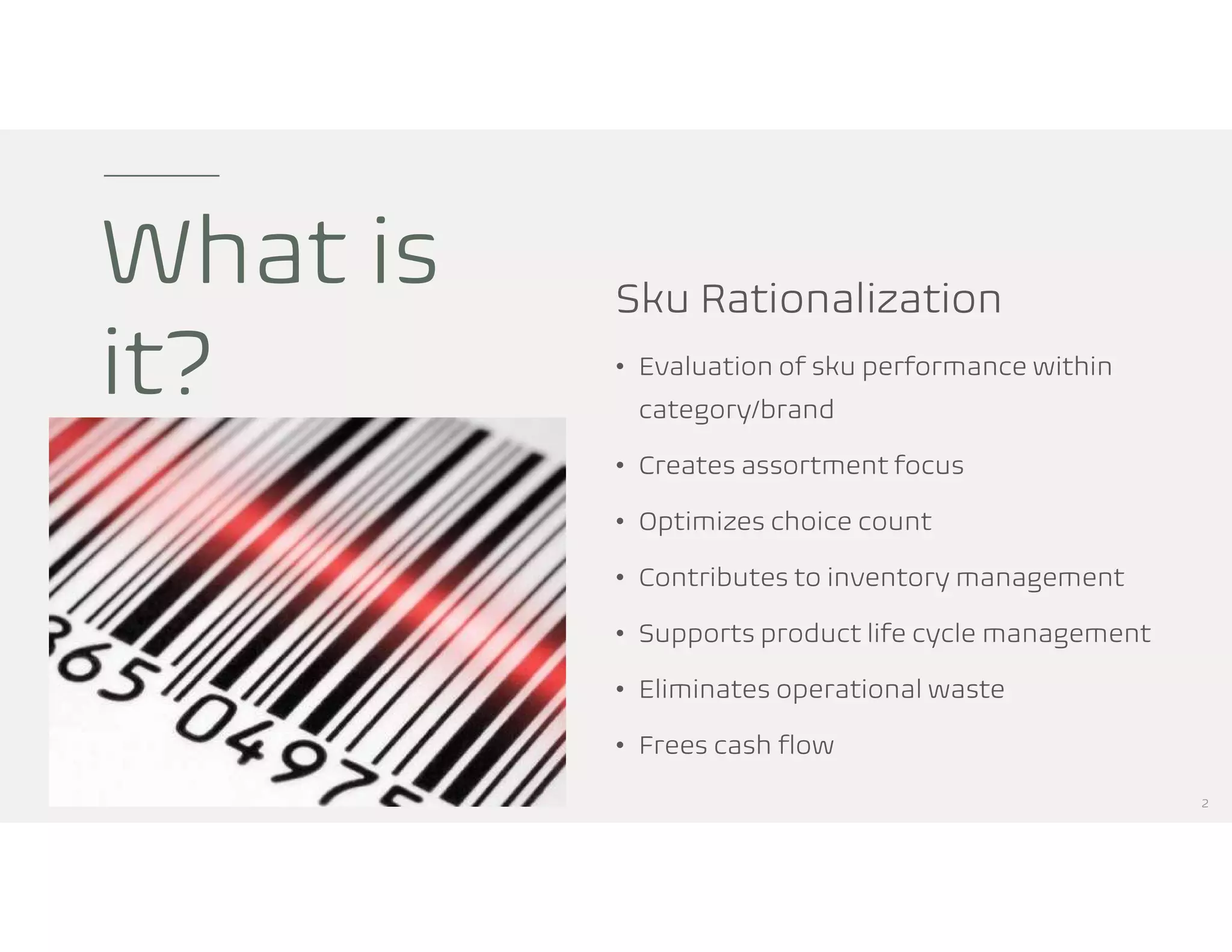 How to Conduct Sku Rationalization | PDF
