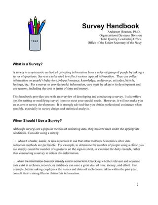 How To Conduct Survey 209 | PPT