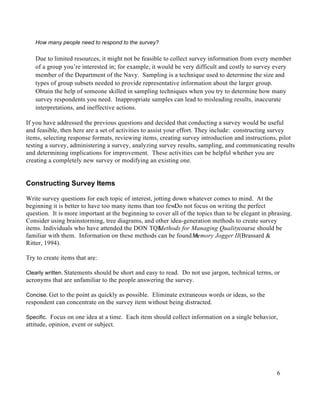 How To Conduct Survey 209 | PPT