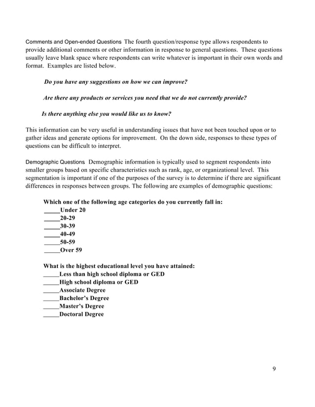 How To Conduct Survey 209 | PPT