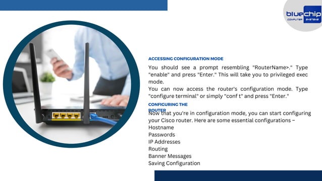 How to Configure a Cisco Router | PPT