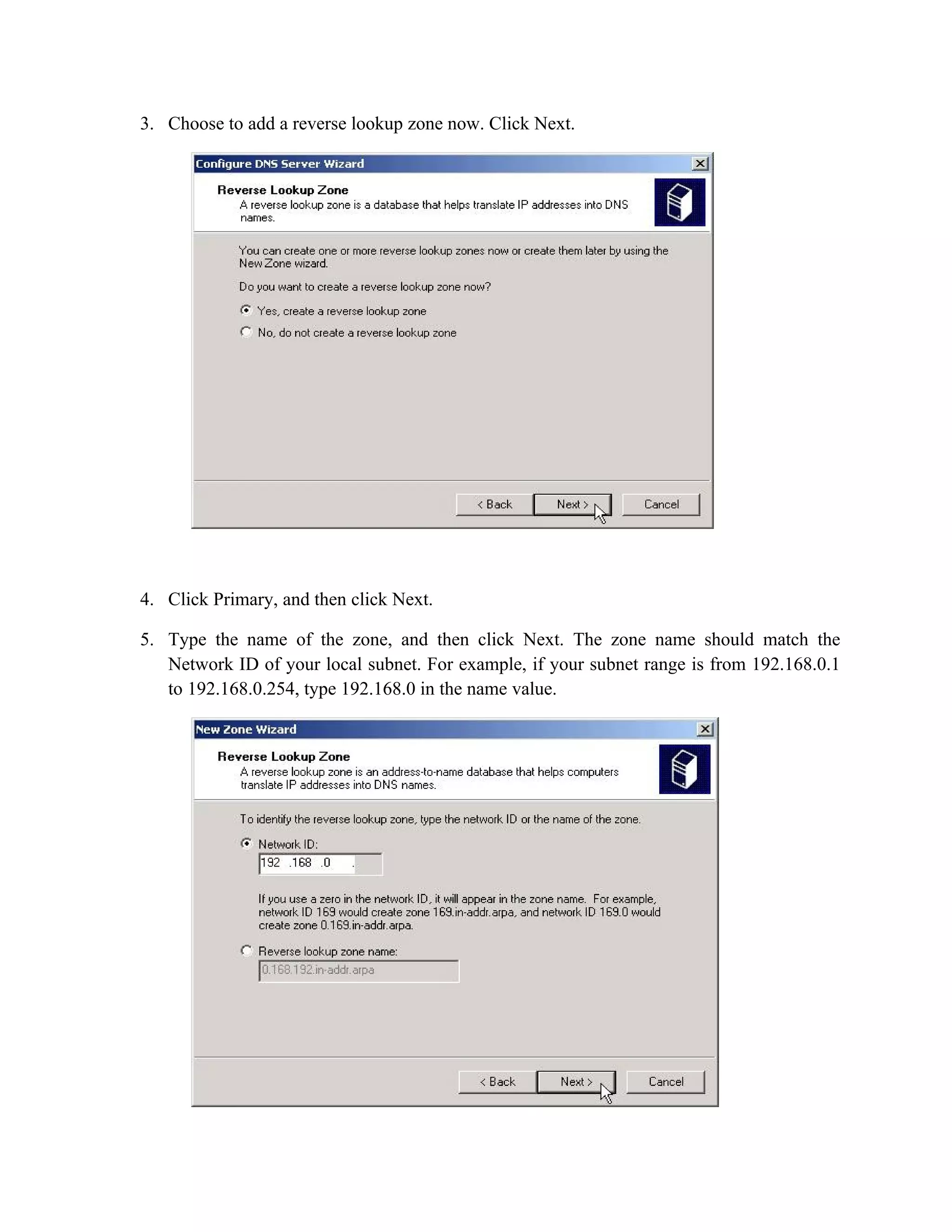 How To Configure Dns Server 2 Doc