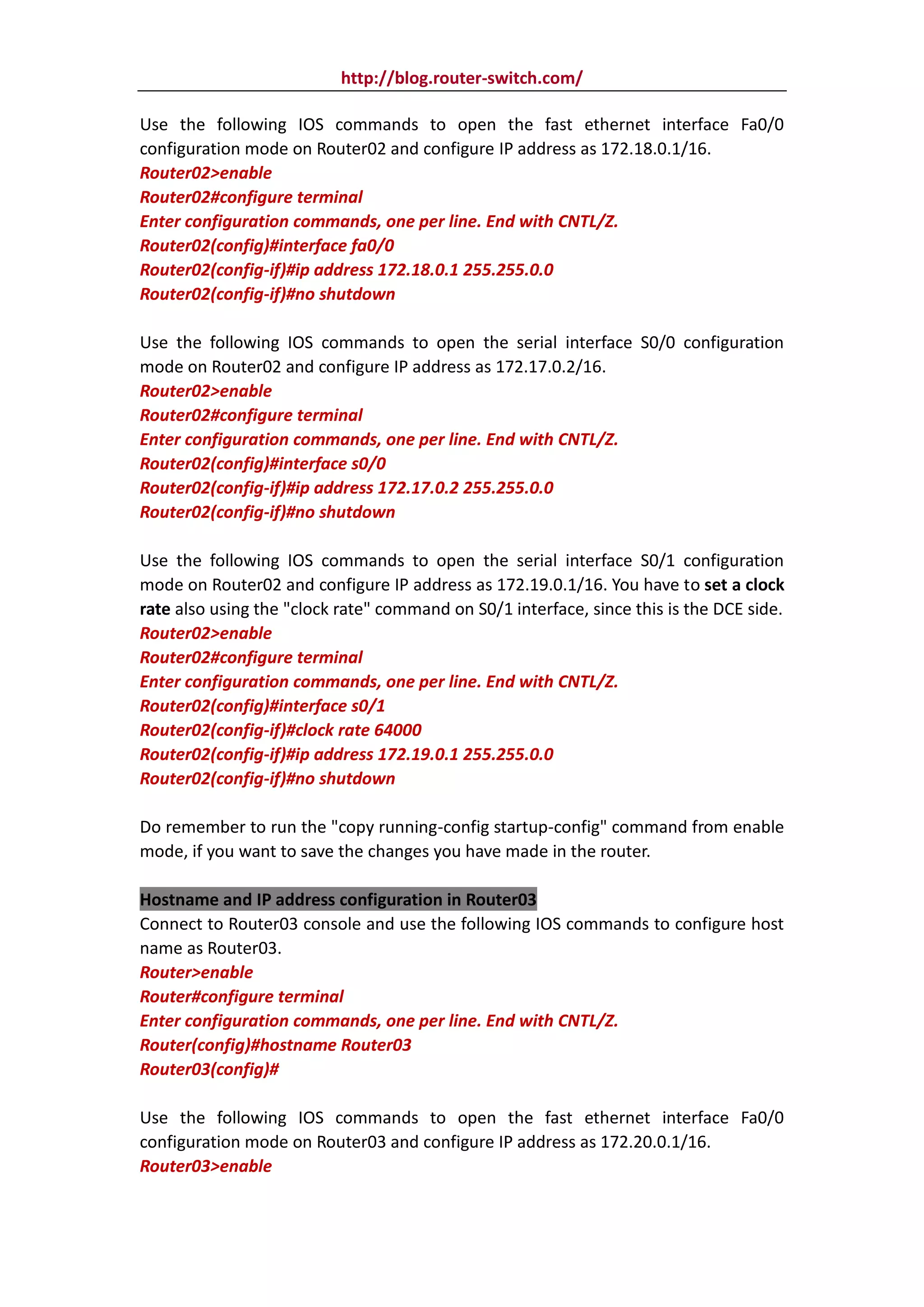 How to configure interior gateway routing protocol (igrp) | PDF
