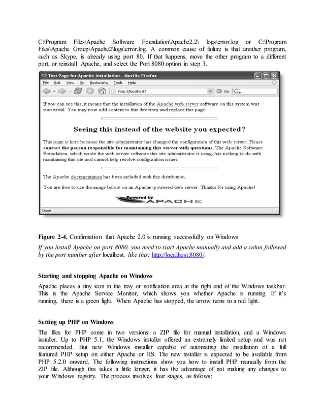 How To Configure Php With Iis Or Apache On Windows Pdf
