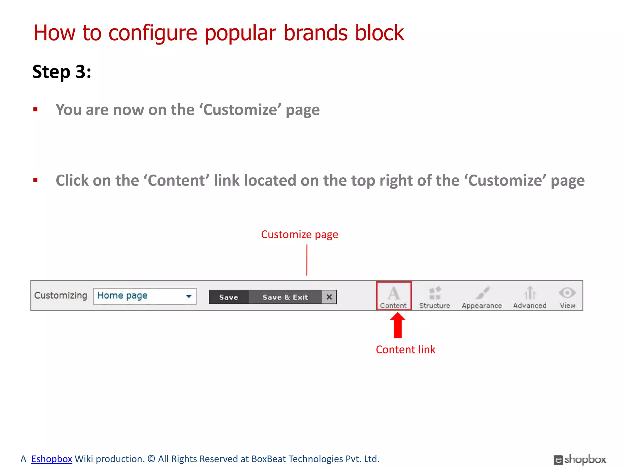 How to configure popular brands block | PPT